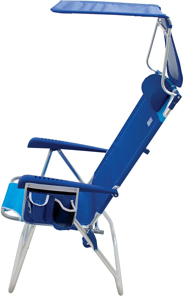 Rio Brands Hi-Boy Beach Chair with Canopy and Pillow Review 2025 - How ...