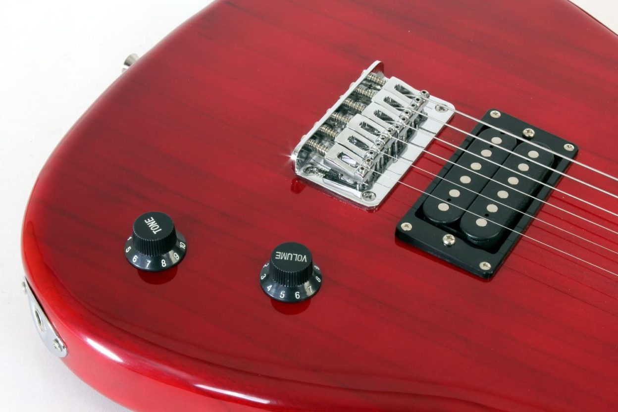Full Size Red Electric Guitar with Amp, Case and Accessories Pack ...
